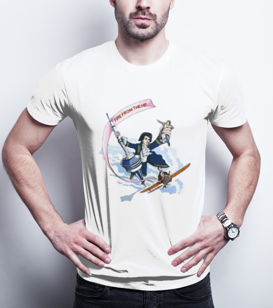 Finn Wolfhard Store Limited Edition Fire From The Hip Toronto CN Tower Aviation T-Shirt