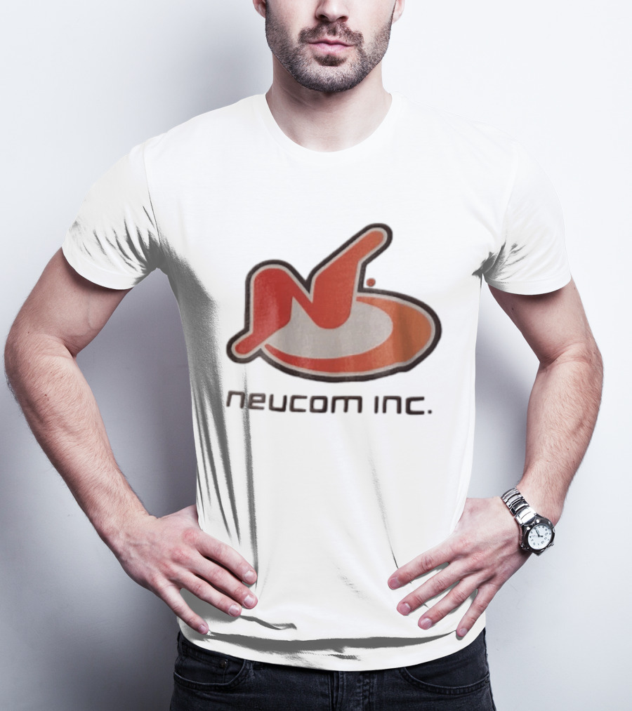 Neucom Inc N Red Orange Swirl T-Shirt