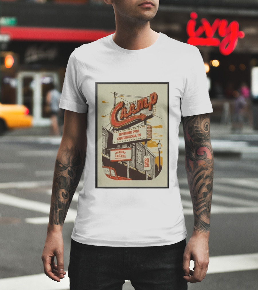 CAAMP Concert September 29 2026 Soldiers And Sailors Chattanooga TN T-Shirt