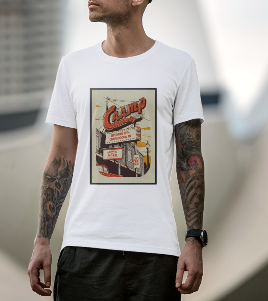 CAAMP Concert September 29 2026 Soldiers And Sailors Chattanooga TN T-Shirt