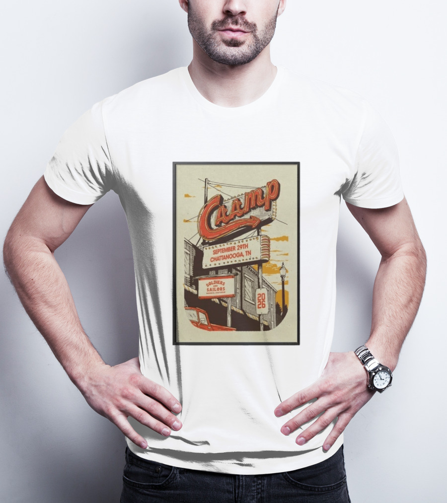 CAAMP Concert September 29 2026 Soldiers And Sailors Chattanooga TN T-Shirt