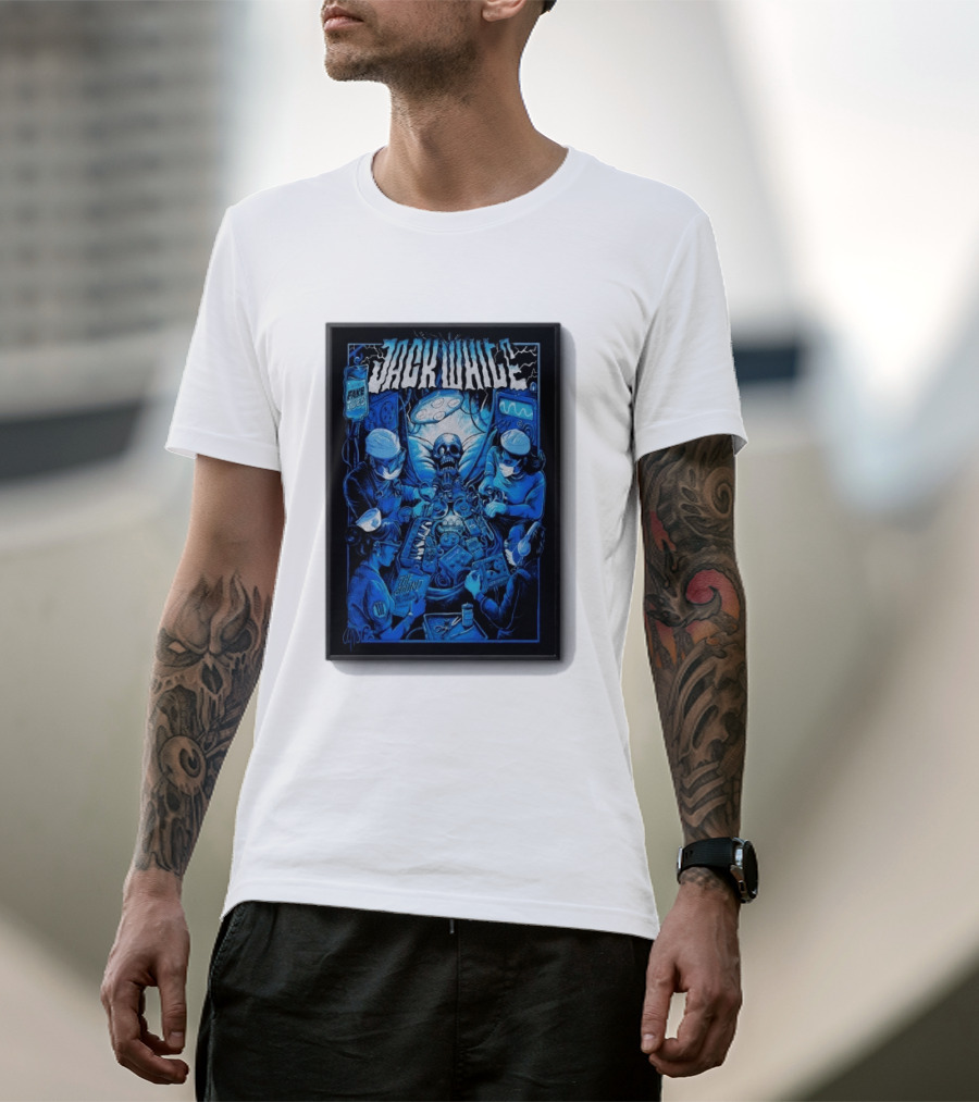 Jack White Del Mar CA 9 30 2026 Fake Blues Touring Skeleton Surgeons T-Shirt