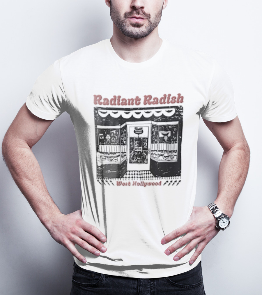 Radiant Radish West Hollywood Storefront Display Windows Open T-Shirt