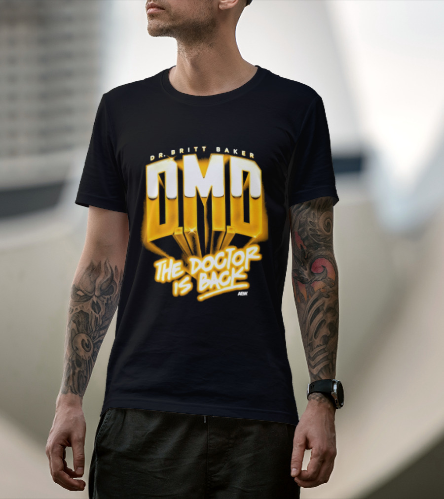 Dr Britt Baker DMD The Doctor Is Back AEW Wrestling T-Shirt