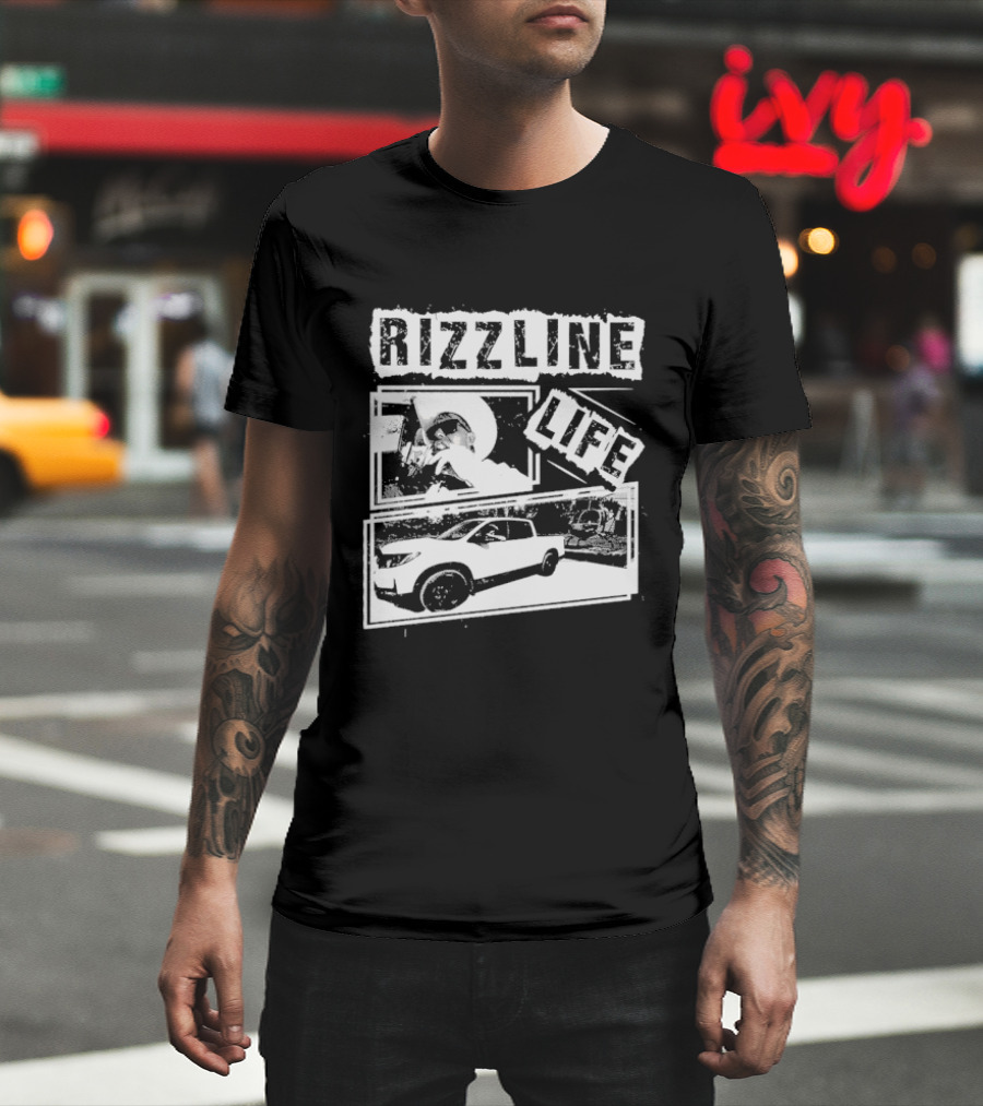 Rizzline Life Roman Atwood Truck Adventure T-Shirt