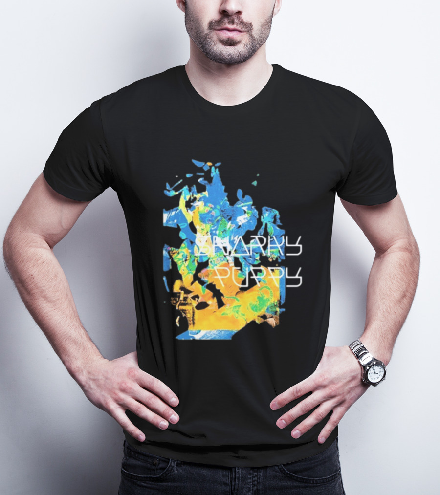 Snarky Puppy Somni Album Abstract Colorful T-Shirt