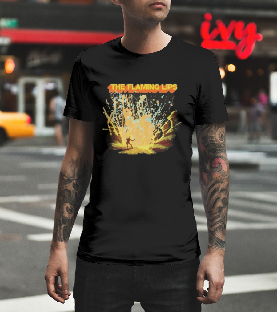 The Flaming Lips Fiery Explosion T-Shirt