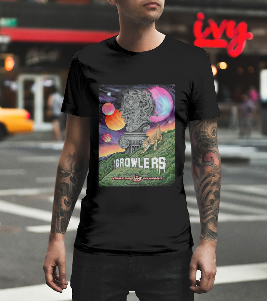 The Growlers Tour 2026 The Greek Theatre Los Angeles CA October 3 T-Shirt