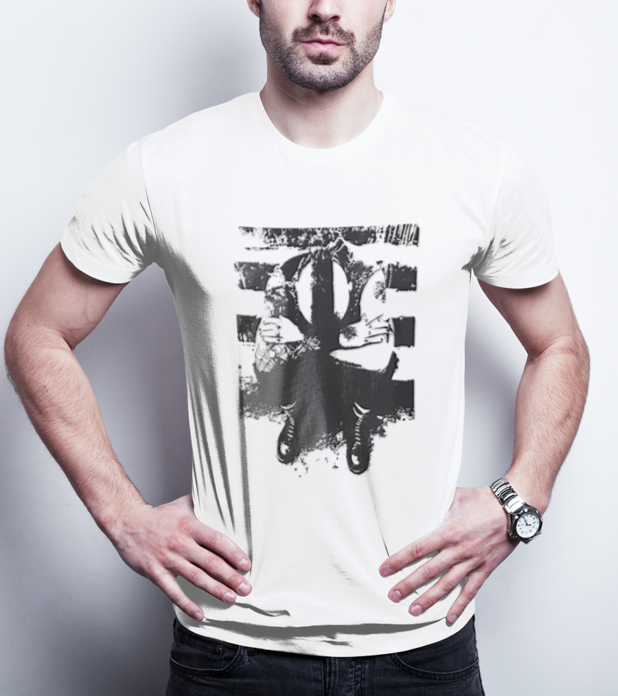 GG Allin Man Mohawk Style With Distressed T-Shirt