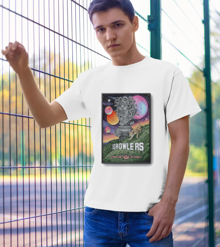 Los Growlers October 3 2026 Los Angeles Cosmic Event T-Shirt