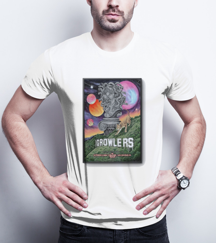 Los Growlers October 3 2026 Los Angeles Cosmic Event T-Shirt