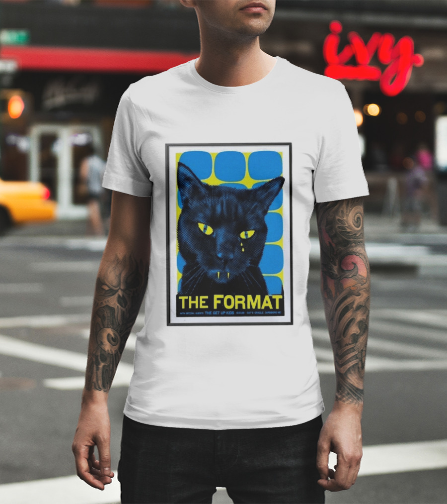 The Format With The Get Up Kids Cat's Cradle Carrboro NC 2026 Tour T-Shirt