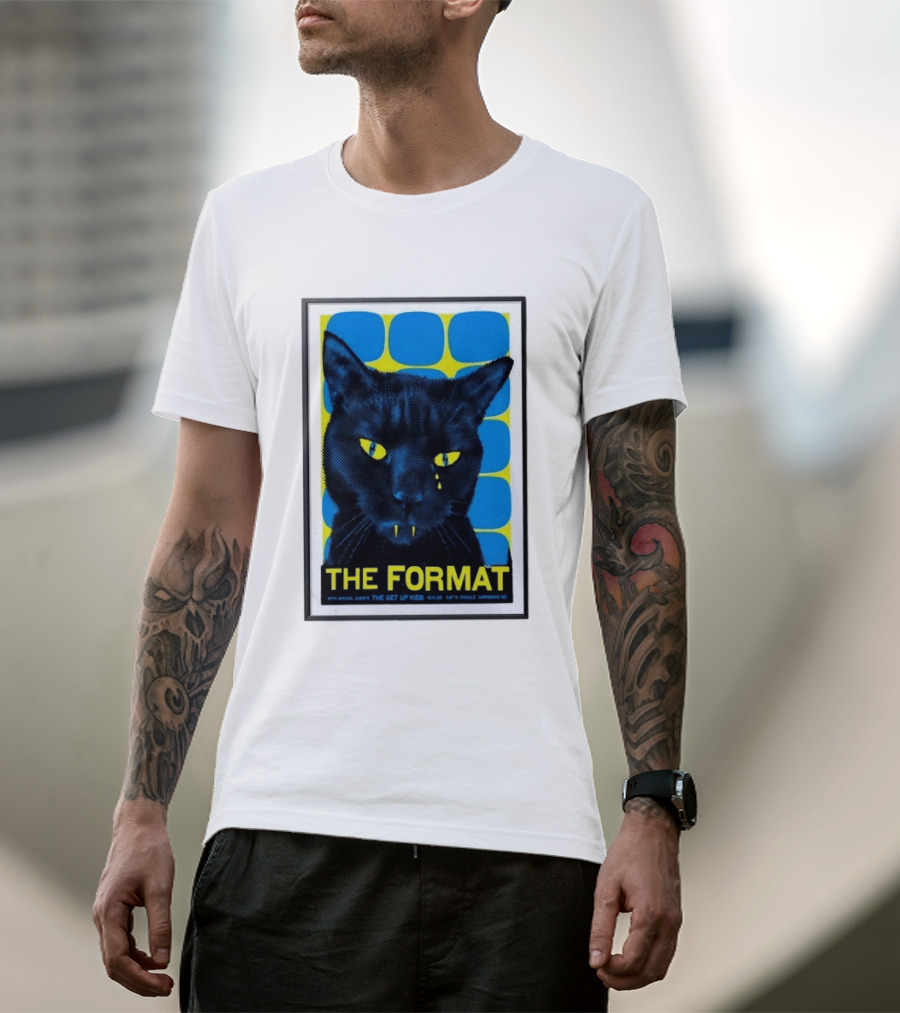 The Format With The Get Up Kids Cat's Cradle Carrboro NC 2026 Tour T-Shirt