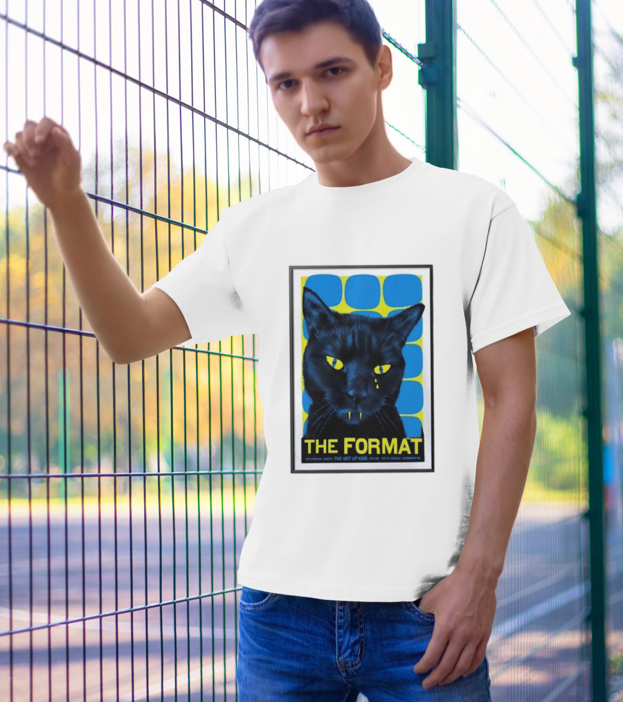 The Format With The Get Up Kids Cat's Cradle Carrboro NC 2026 Tour T-Shirt