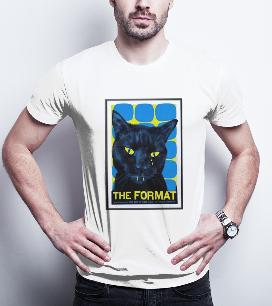 The Format With The Get Up Kids Cat's Cradle Carrboro NC 2026 Tour T-Shirt