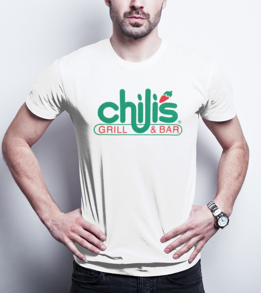 Welcome To Chili's Grill & Bar Varsity Jersey T-Shirt