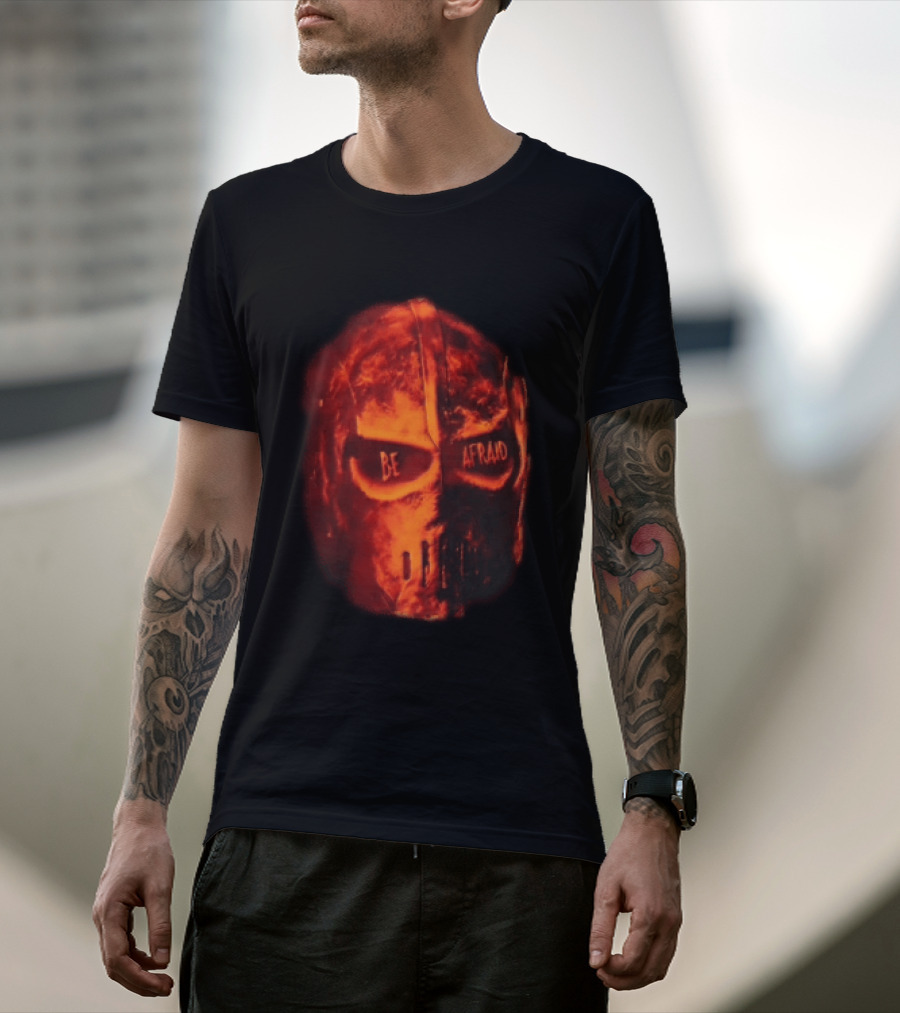 Be Afraid Mask Bane T-Shirt
