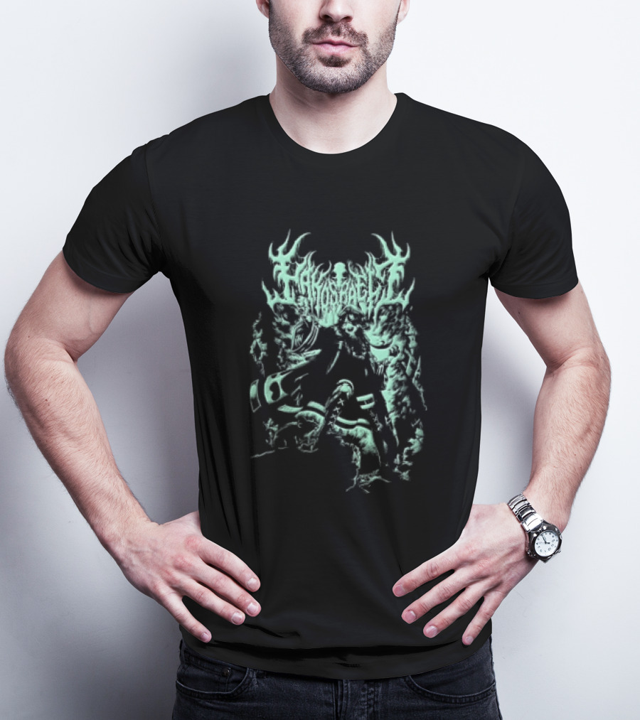 Hololive Hakos Baelz Spiky Hair Stylized Anime T-Shirt
