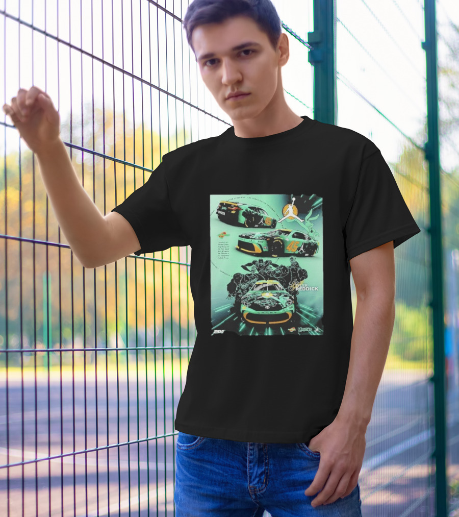Tyler Reddick 45 Camry Jordan Monstars Las Vegas Racing T-Shirt
