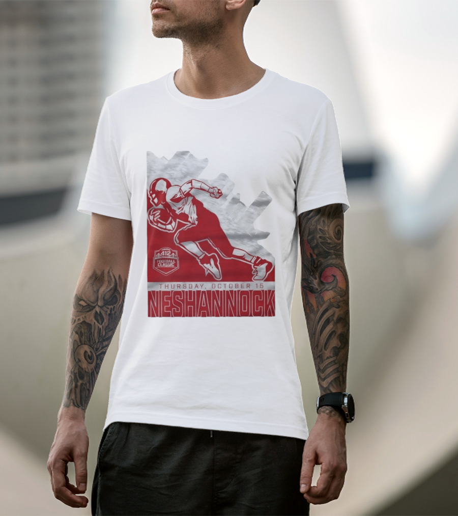 412 Football Classic Neshannock Thursday October 15 T-Shirt