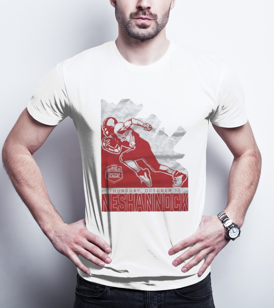 412 Football Classic Neshannock Thursday October 15 T-Shirt