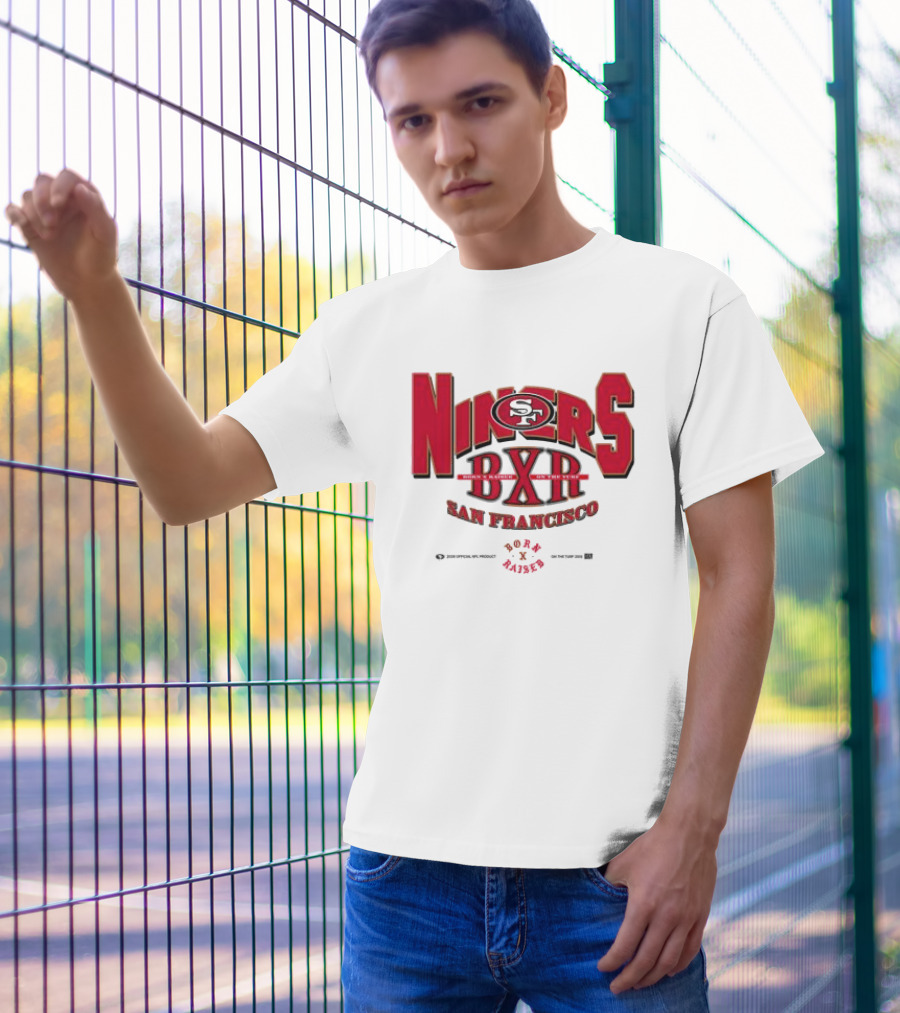 Born X Raised San Francisco 49ers Niners BXR Collaboration T-Shirt