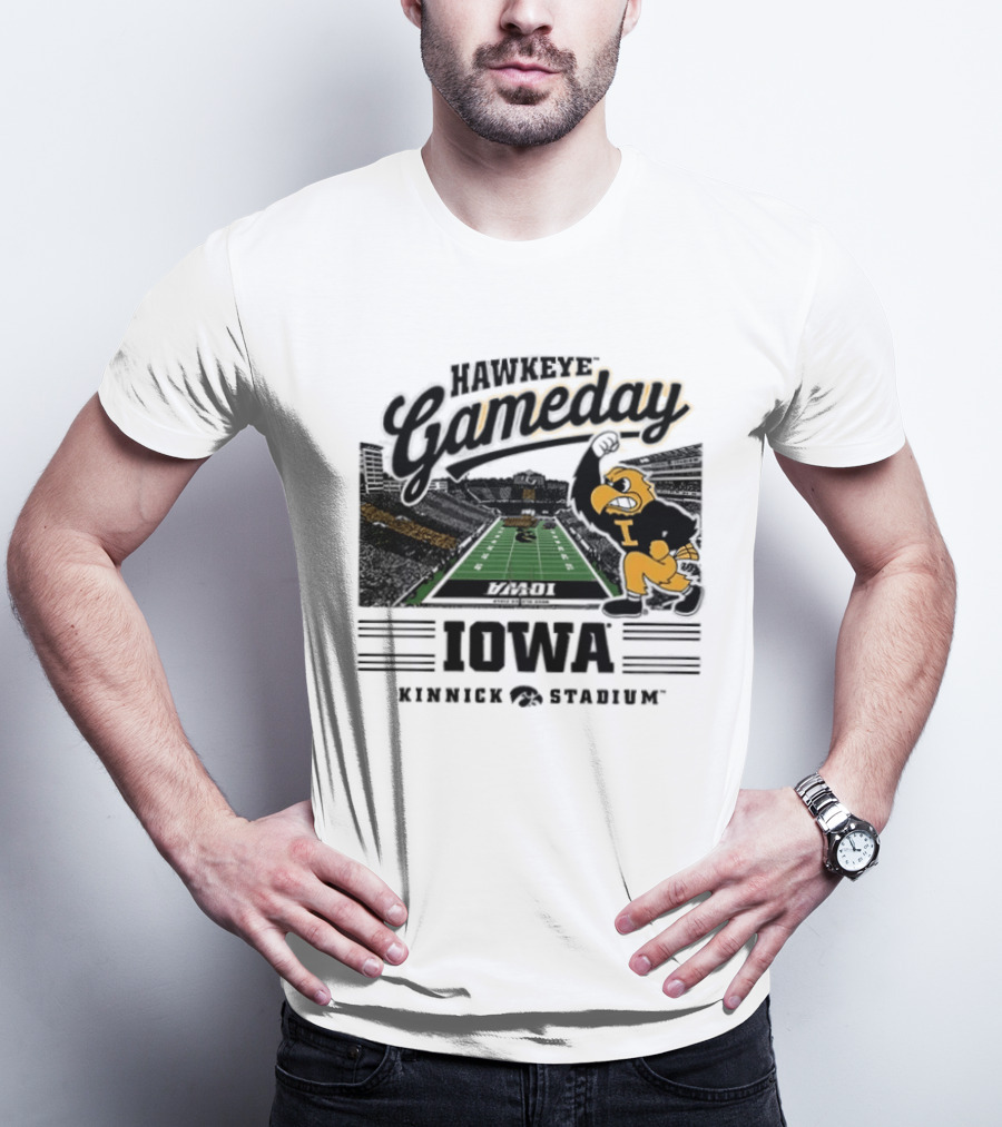Iowa Hawkeyes Vs Ohio State Buckeyes Gameday 2026 Kinnick Stadium T-Shirt