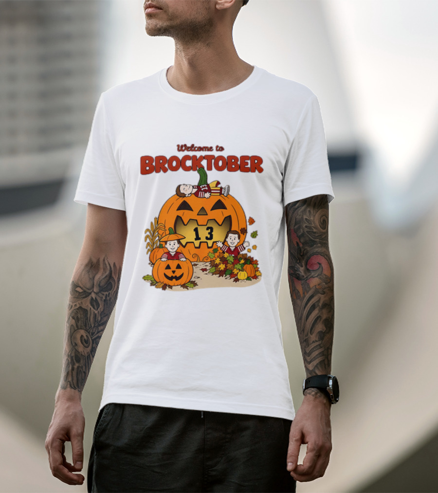 Welcome To Brocktober Pumpkin 13 Fall Festival T-Shirt