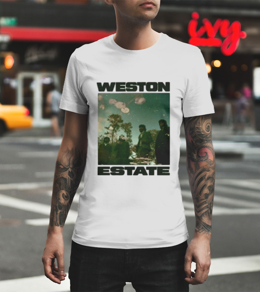 Weston Estate Open Season Vintage Aesthetic Reflection Scene T-Shirt