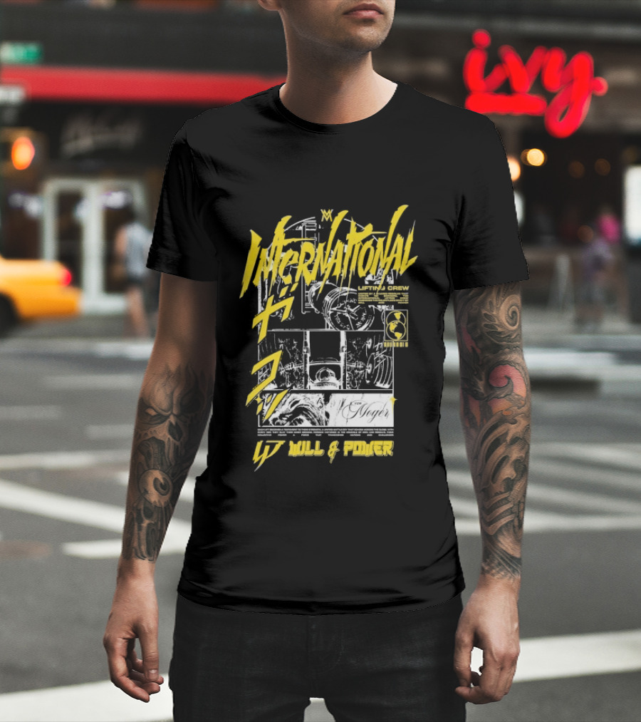 Inscrutable Manga Volume 1 MPMeger UA Trainer Series Calum Von Moger T-Shirt