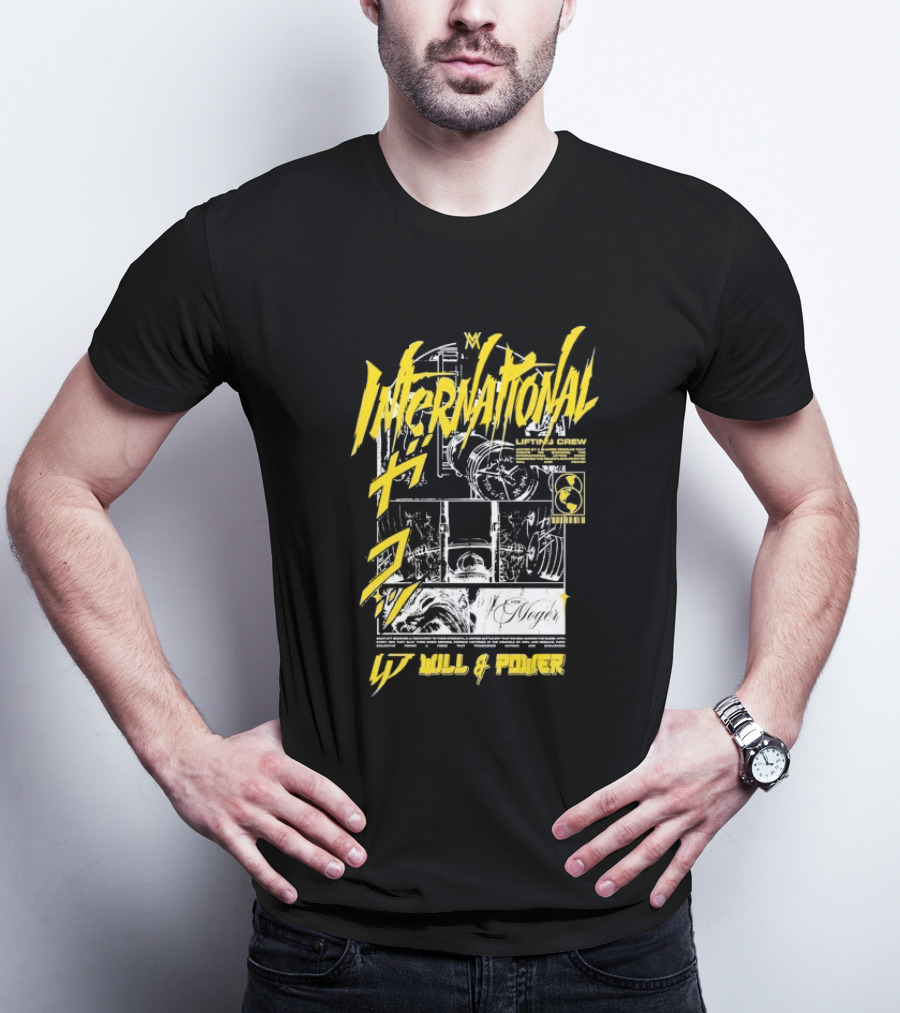 Inscrutable Manga Volume 1 MPMeger UA Trainer Series Calum Von Moger T-Shirt