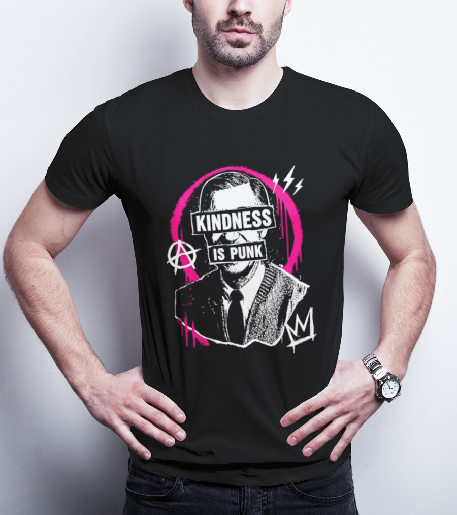Fred Rogers Kindness Is Punk Anarchy T-Shirt