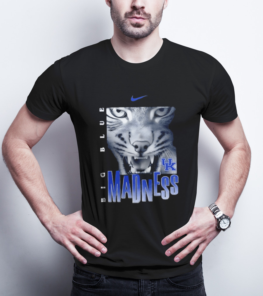 Kentucky Wildcats Big Blue Madness UK Nike Big Head T-Shirt