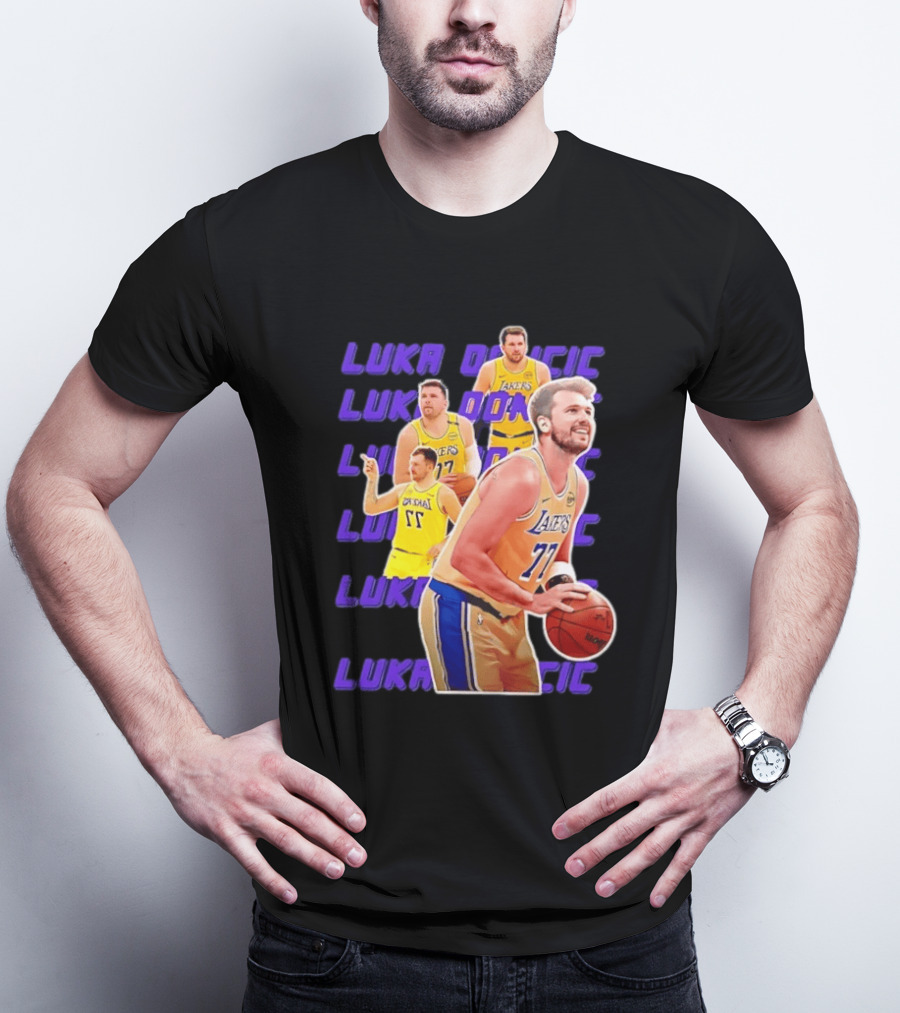 Luka Doncic Los Angeles Lakers 2026 Basketball Player 77 T-Shirt