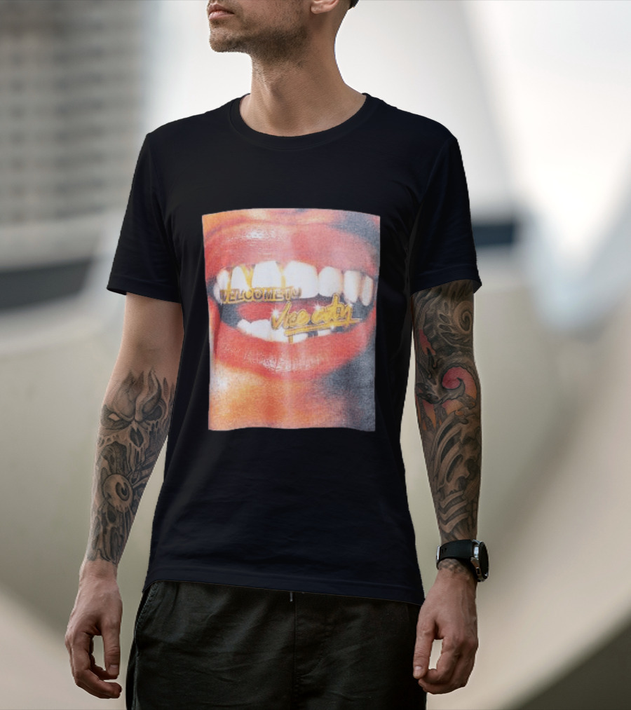 Miami Heat Store Court Culture Vice City Welcome Grill Oversized T-Shirt