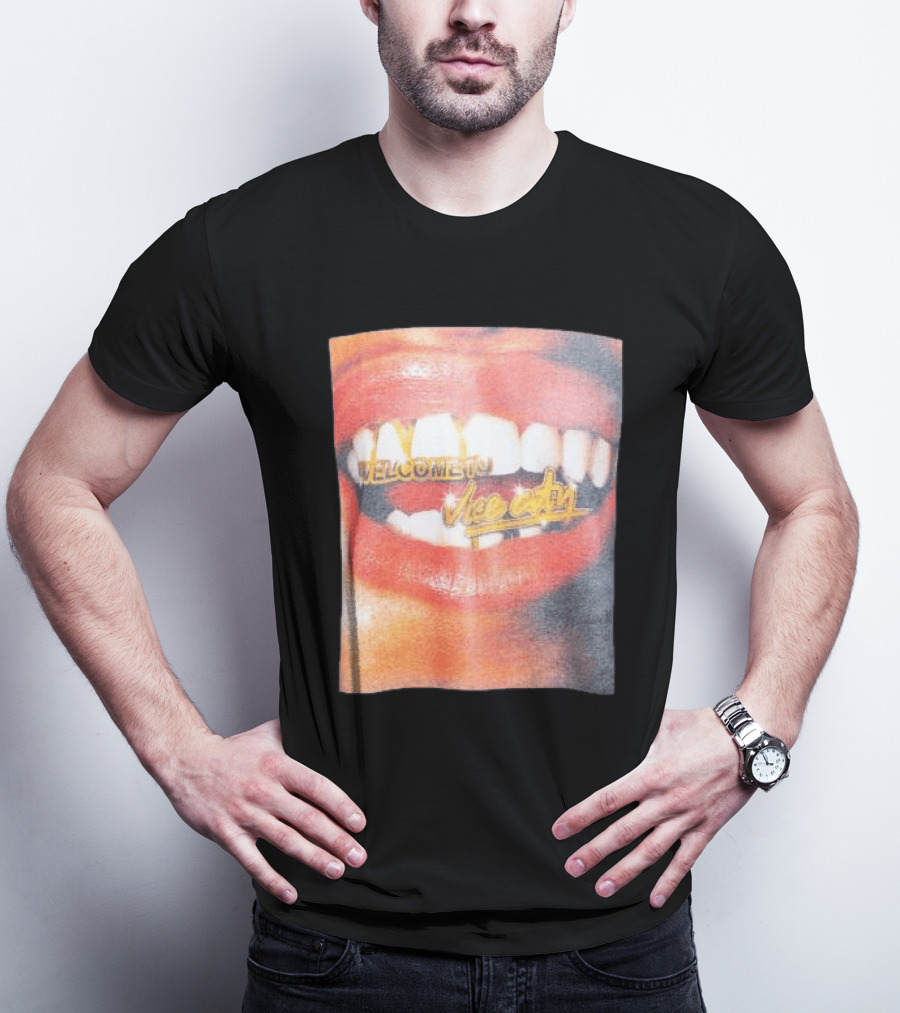 Miami Heat Store Court Culture Vice City Welcome Grill Oversized T-Shirt