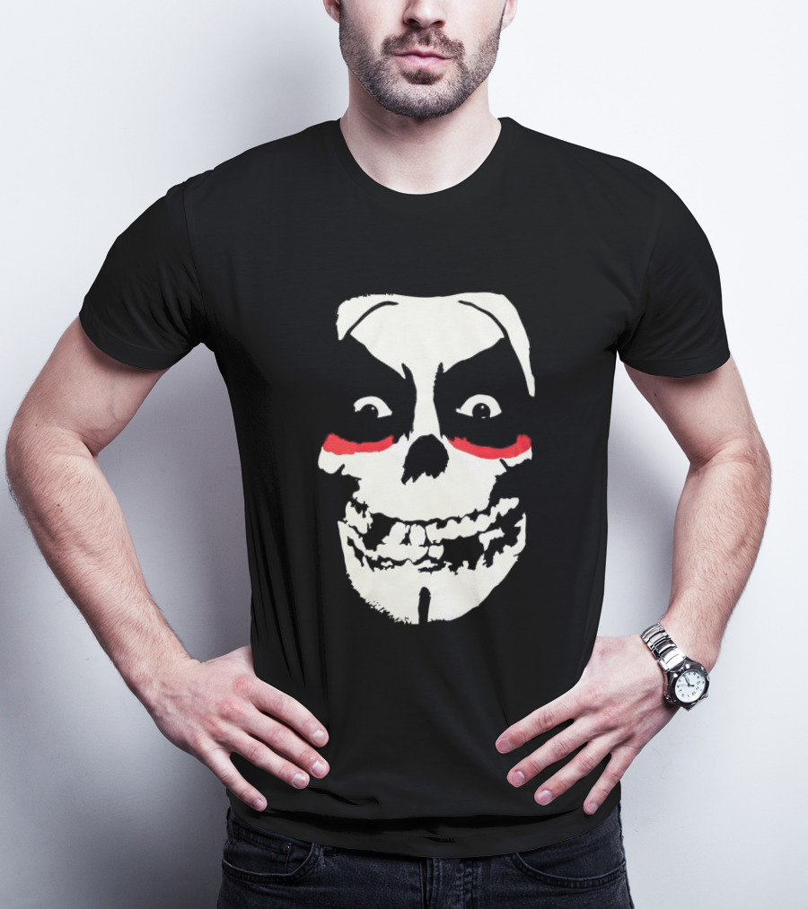 Middle Of Beyond Store Misfitshausen Misfits X Danhausen Fiend Skull T-Shirt