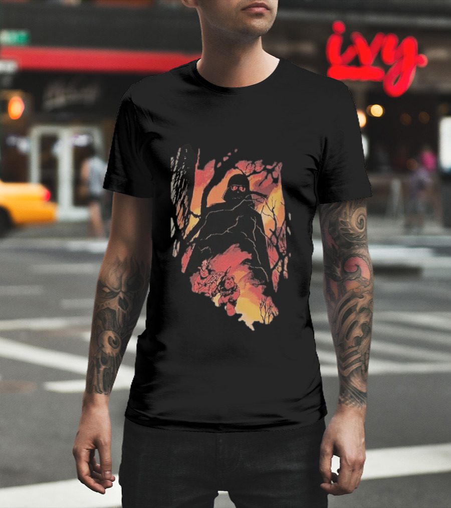 Star Wars Darth Vader Dreams Can't Hurt You Hidden Rebels Forest Scene T-Shirt