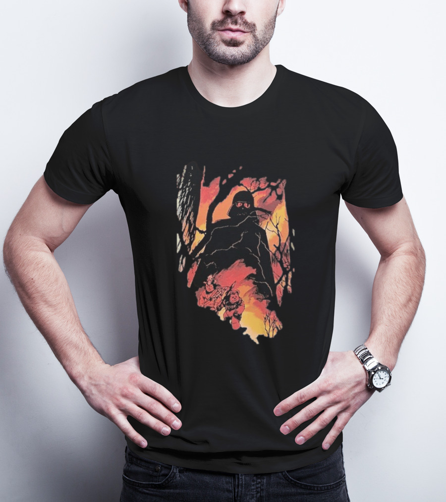Star Wars Darth Vader Dreams Can't Hurt You Hidden Rebels Forest Scene T-Shirt