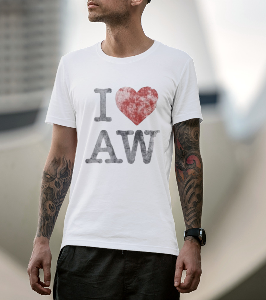 I Love AW Alex Warren Store Shop Tour T-Shirt
