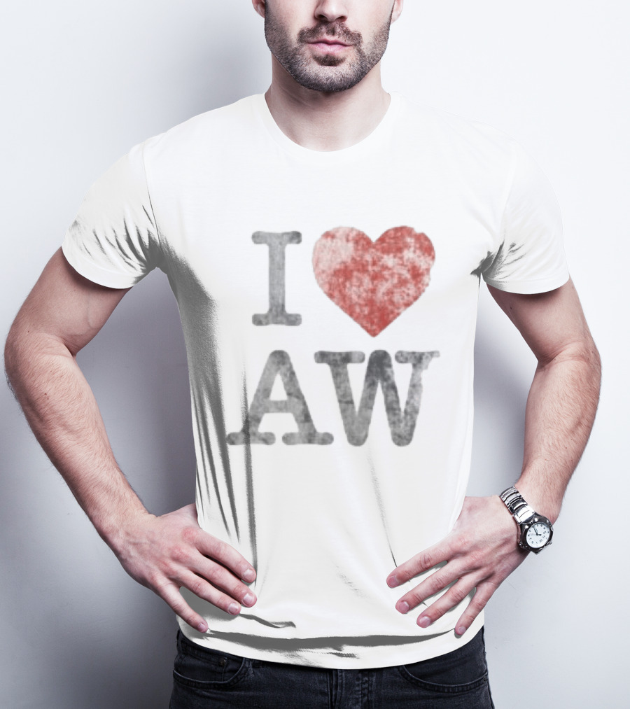 I Love AW Alex Warren Store Shop Tour T-Shirt