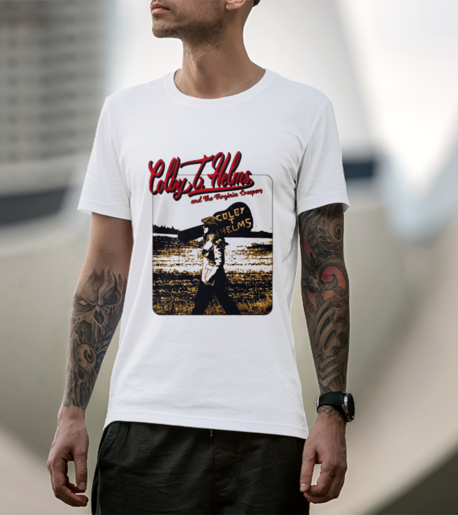 Colby Helms And The Virginia Creepers Travelin' Man Acoustic Journey T-Shirt