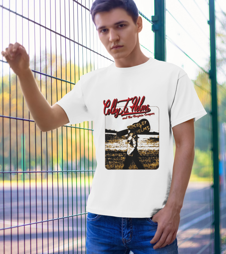 Colby Helms And The Virginia Creepers Travelin' Man Acoustic Journey T-Shirt