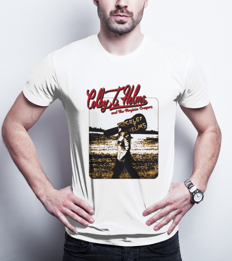 Colby Helms And The Virginia Creepers Travelin' Man Acoustic Journey T-Shirt