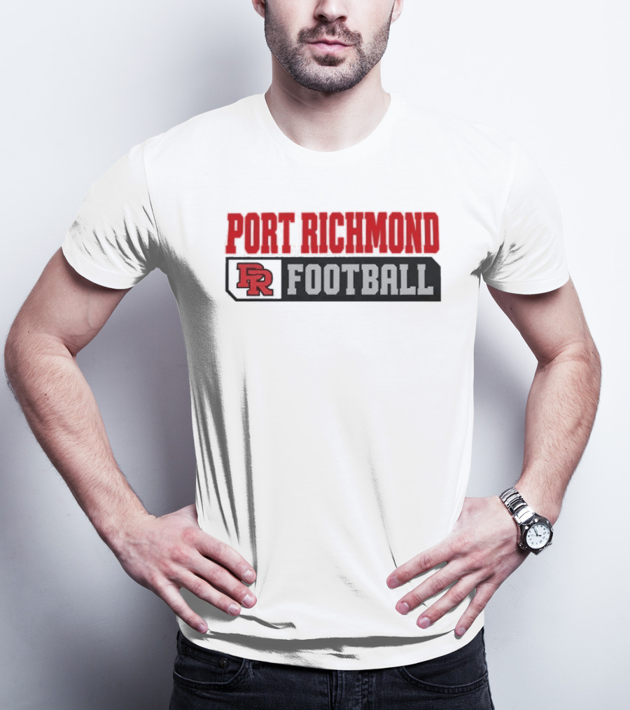 Jeff Stoutland Port Richmond DR Football T-Shirt