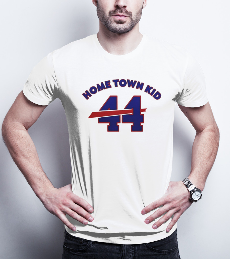 HOME TOWN KID 44 Joe Andreessen Bills T-Shirt