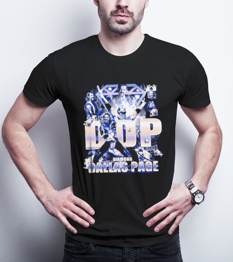 Diamond Dallas Page DDP Self High Five Retro Wrestling T-Shirt