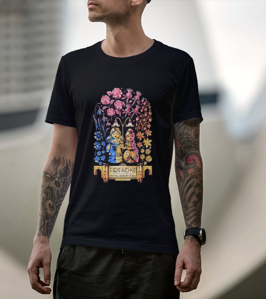 First Aid Kit September 29 30 2026 Royal Albert Hall London UK Floral T-Shirt