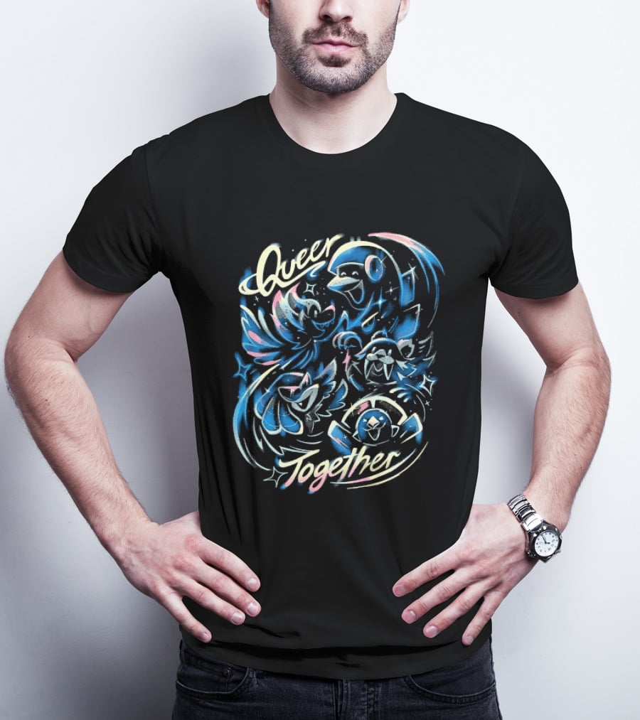 Games Done Quick Queer Together Celestial Fantasy T-Shirt