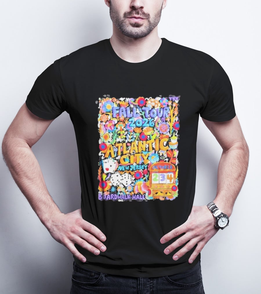 Fall Tour 2026 Atlantic City New Jersey Boardwalk Hall October 2 3 4 Phish Boardwalk Ball T-Shirt